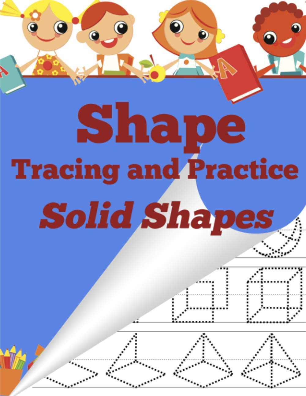 Shape Tracing and Practice: Solid Shapes: Asher, Sharon: 9781951462109 ...