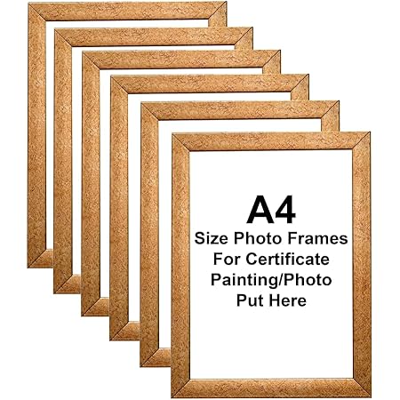 AG CRAFTS Photo Frame A4 Size For Wall Picture Frame For Home and ...