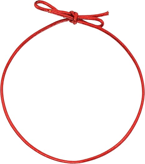Amazon.com: Mandala Crafts 16 Inches Red Stretch Loops with Pre-Tied ...