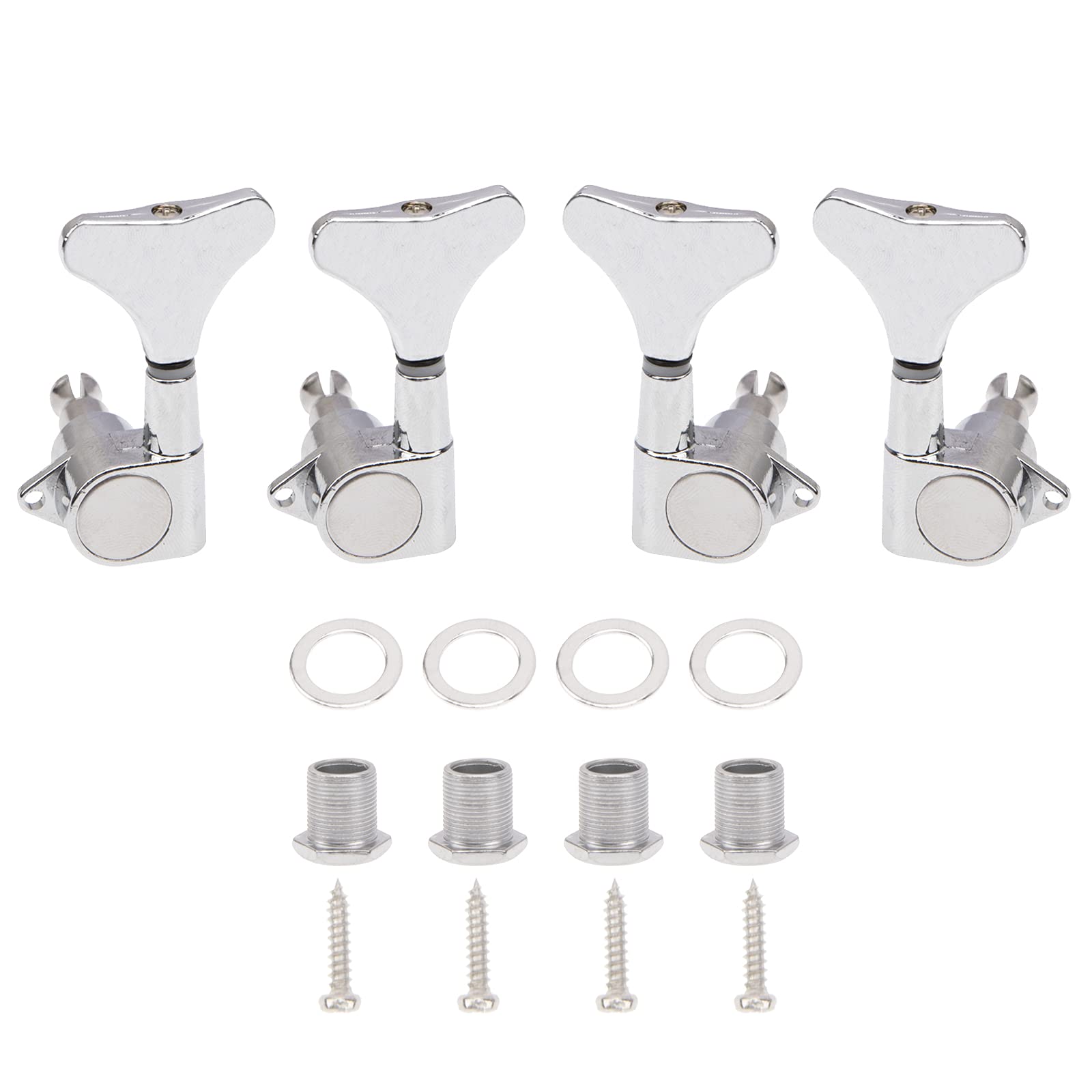 Amazon.com: 4Pcs Yootones Sealed Bass Tuning Pegs Machine Heads 2R2L ...