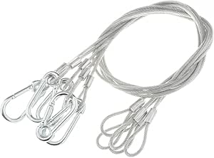 Amazon.co.jp: STARTIST Stage Light Safety Cable 220 Lbs Weight ...