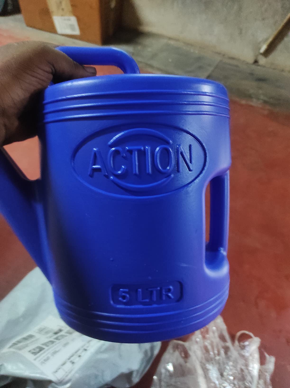 ACTIONWARE Unbreakable Zari 5(Ltr) Plastic Garden Sprayer/Watering Can ...