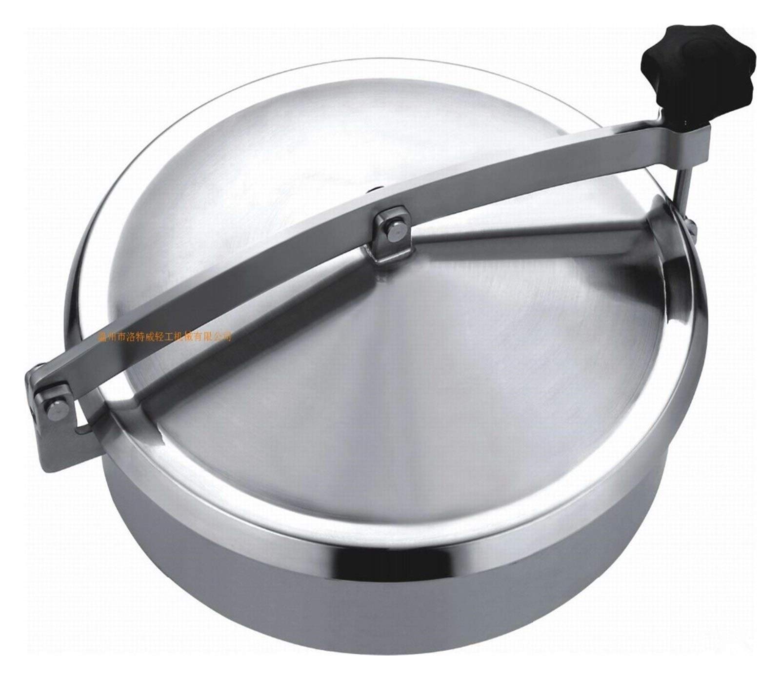 Pneumatic Hygienic 500mm Round Tank Manway Ss316l Stainless Steel Non ...