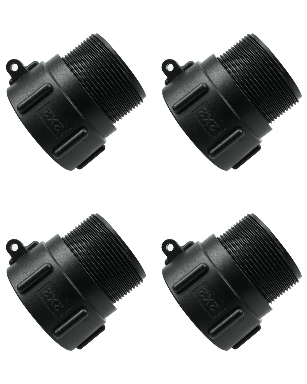 Buy IBC Tote Fittings Fine Thread 275-330 Gallon IBC Tank Adapter ...