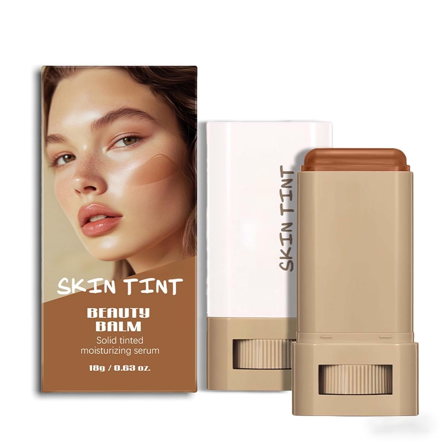 Amazon.com : Skin Tint & Contour Stick - Hydrating Serum-Infused Tinted ...