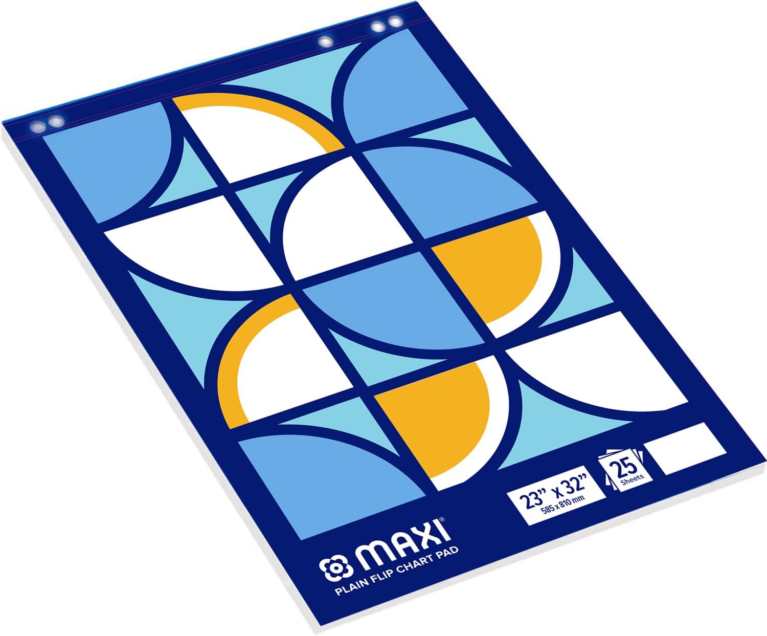 Maxi Flipchart Pad 585X810Mm 25 Sheets, Flip chart ideal for business ...