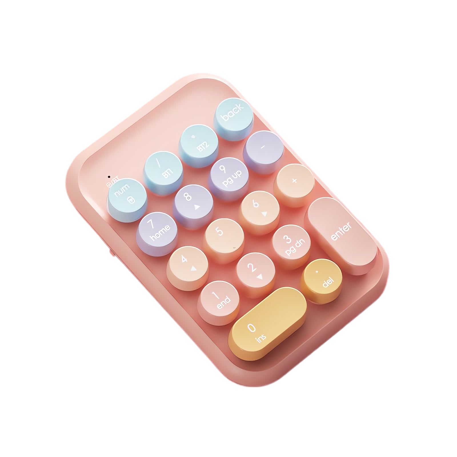 Amazon.com: TISHLED Typewriter Style Number Keypad Wireless 2.4G ...