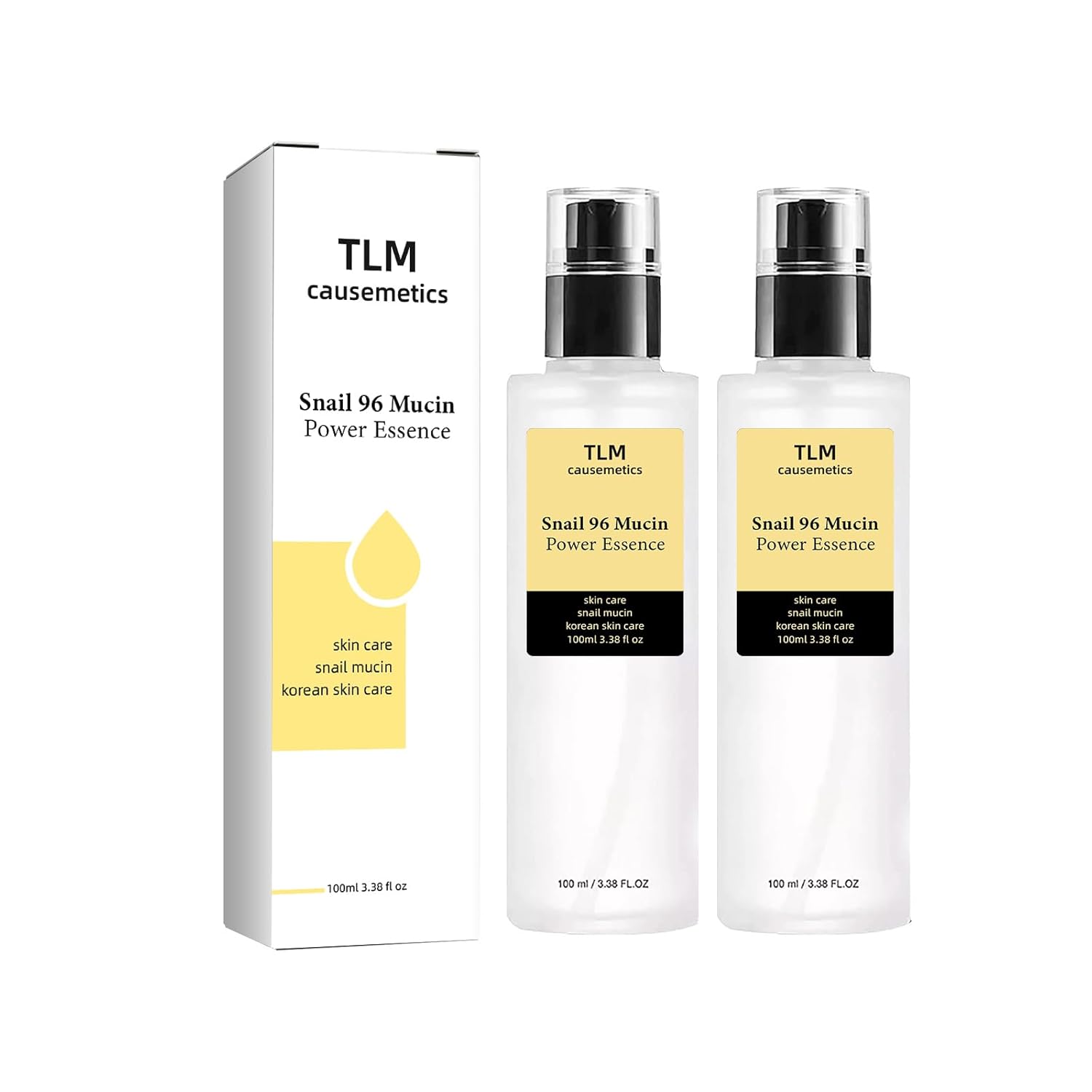 Amazon.com: Snail Mucin 96% Power Repairing Essence 100ml, Hydrating ...