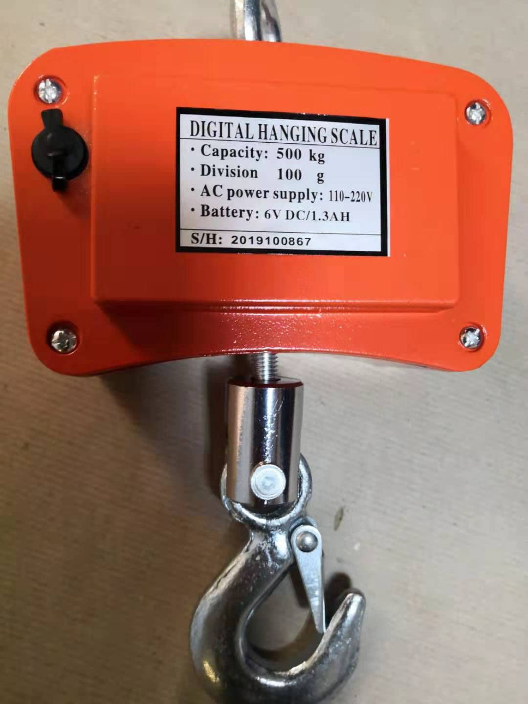 Eyes.sys Escala de grúa de 1,102.3 lbs 1100 libras Escala colgante ...