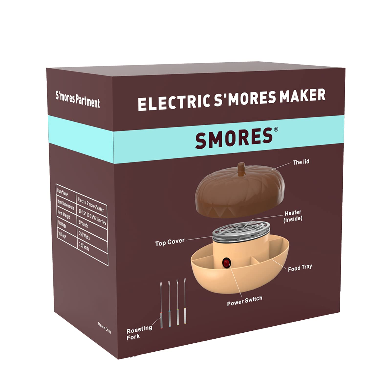 SMORES Tabletop Indoor S'more...B0BDFMJ5F1 | Encarguelo.com
