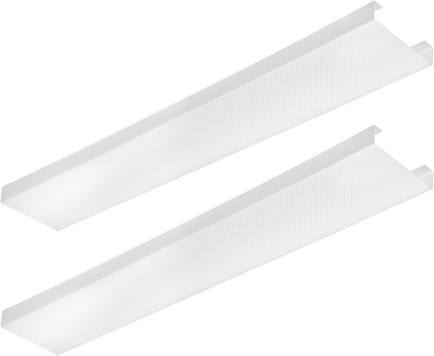 Beeveer 2 Pcs 48 Inch Fluorescent Light Covers Wrap Around Light ...