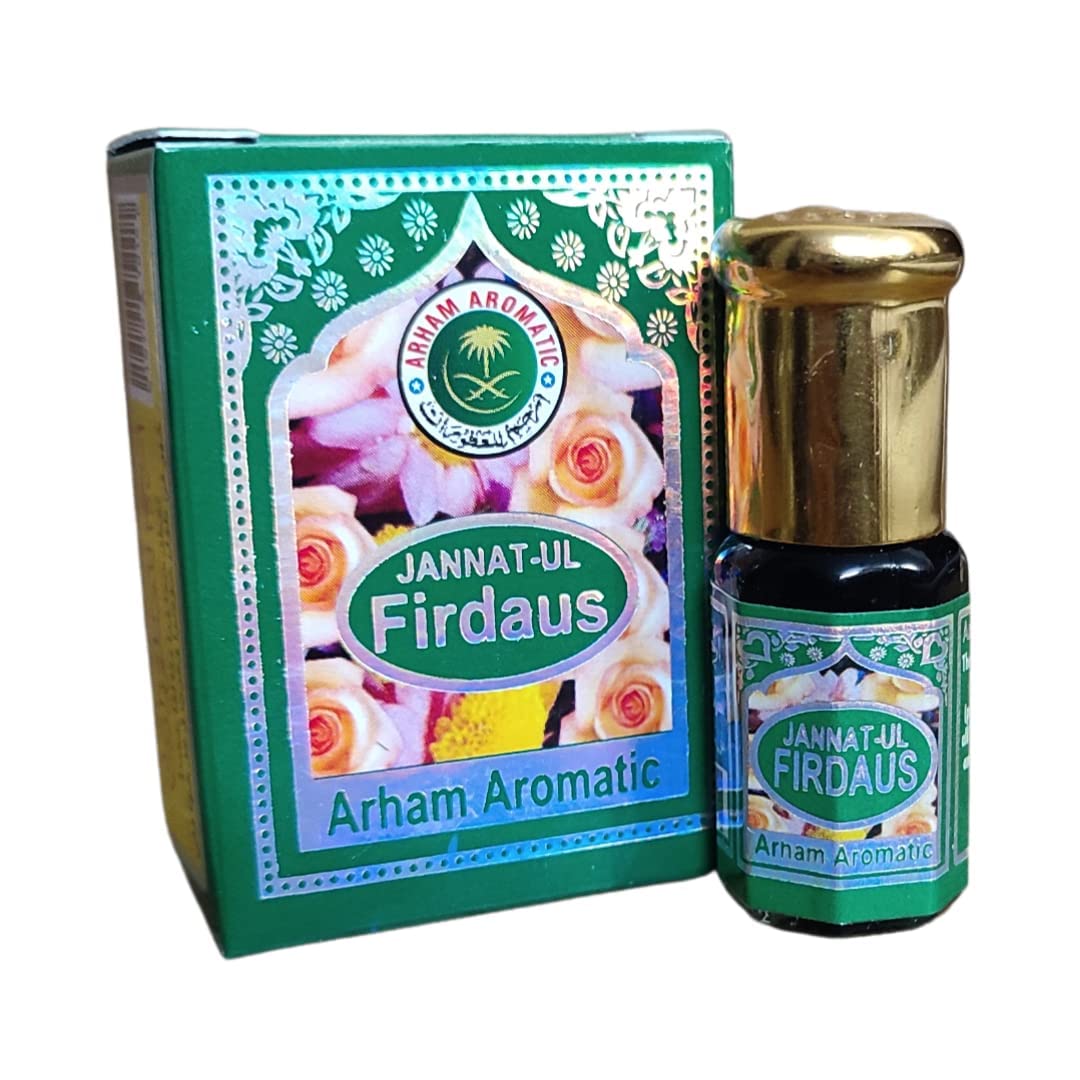 Attar JANNATUL FIRDAUS by Arham Aromatic; Real, Organic & Long Lasting ...