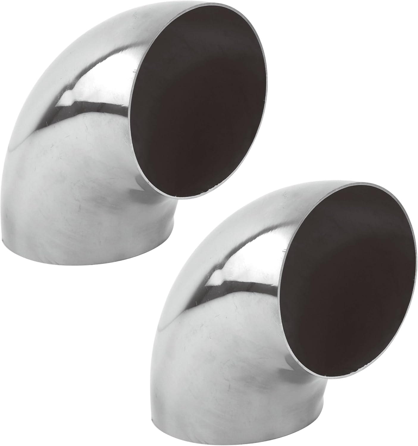 Amazon.com: 2PCS Stainless Steel Elbow 4" 90° Mandrel Bend Elbow ...