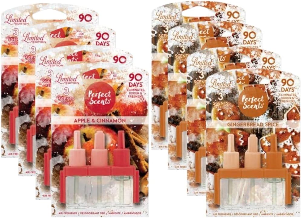 Perfect Scents 8Pack 3volution Compatible Refill Air Freshener Apple ...