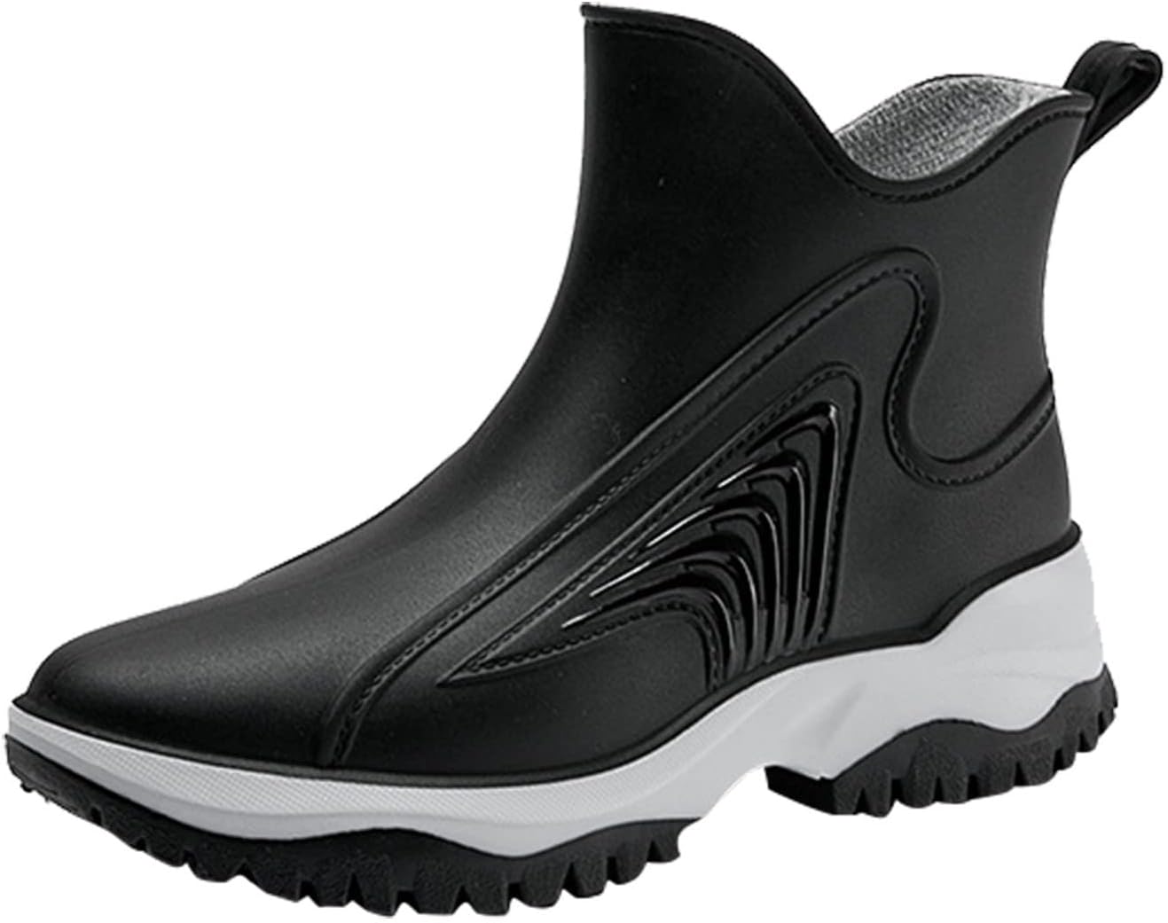 Amazon.com | Women's Fashion Rain Shoes Outside Shoes Kitchen Rubber ...