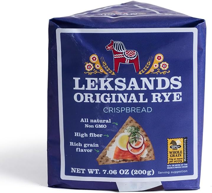 Amazon.com: Leksands Original Swedish Rye Crispbread - 12 pack ...