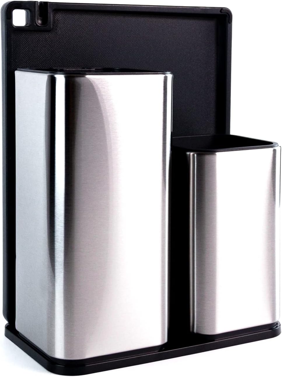 Amazon.com: KAUKKO Knife Holder and Utensil Holder Stainless Steel ...