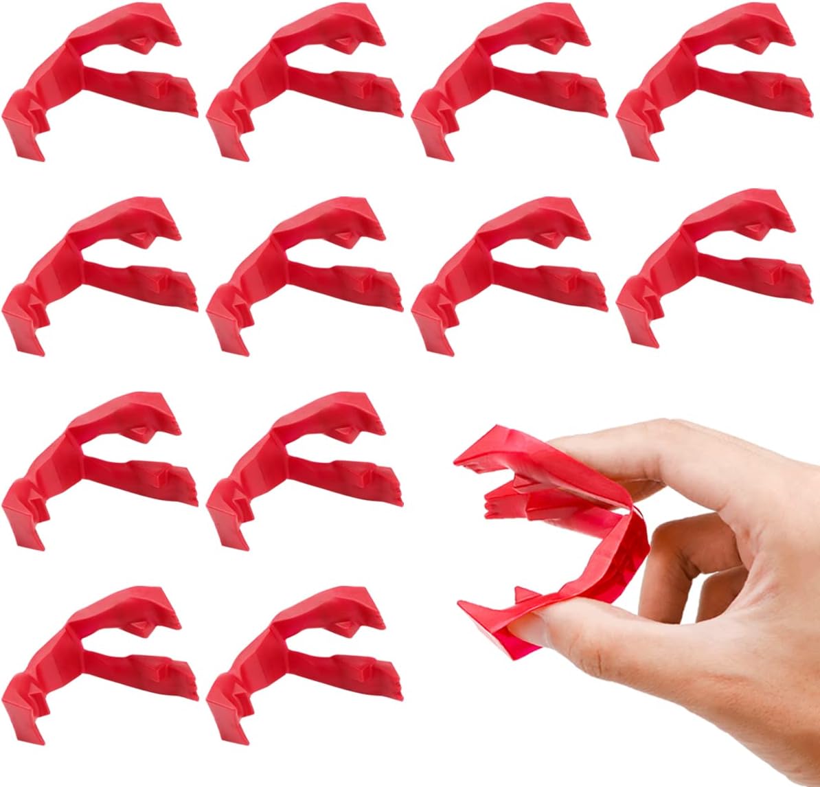 Amazon.com: DOERDO Food Finger Tongs Eating Tongs Guards Finger ...