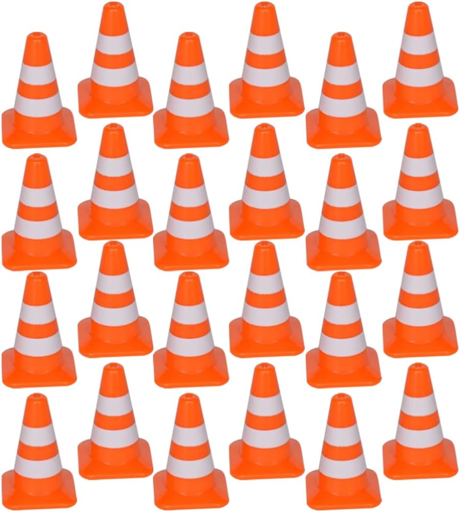 Amazon.com: jojofuny Sand Toys Toys 50Pcs Miniature Traffic Signs for ...