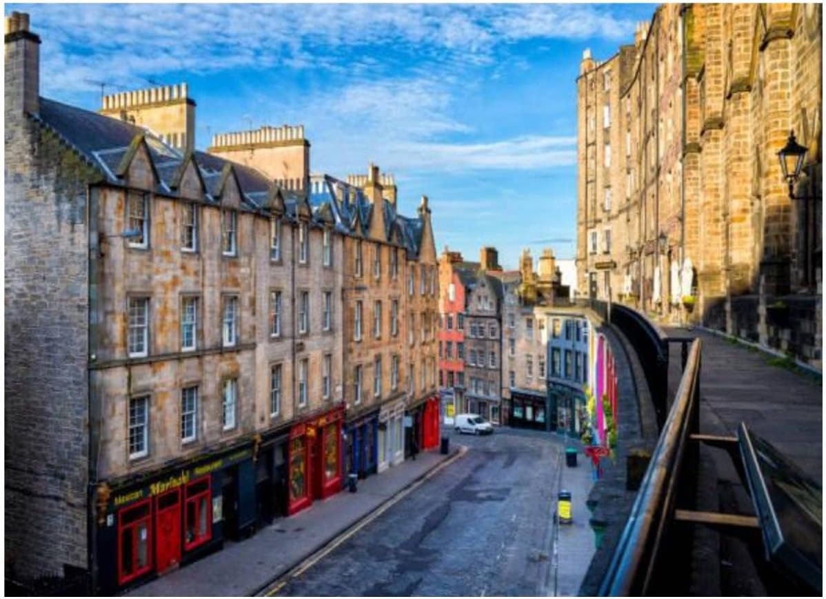 Amazon.com: DIY Paint by Numbers Famously Colourful Victoria Street in ...