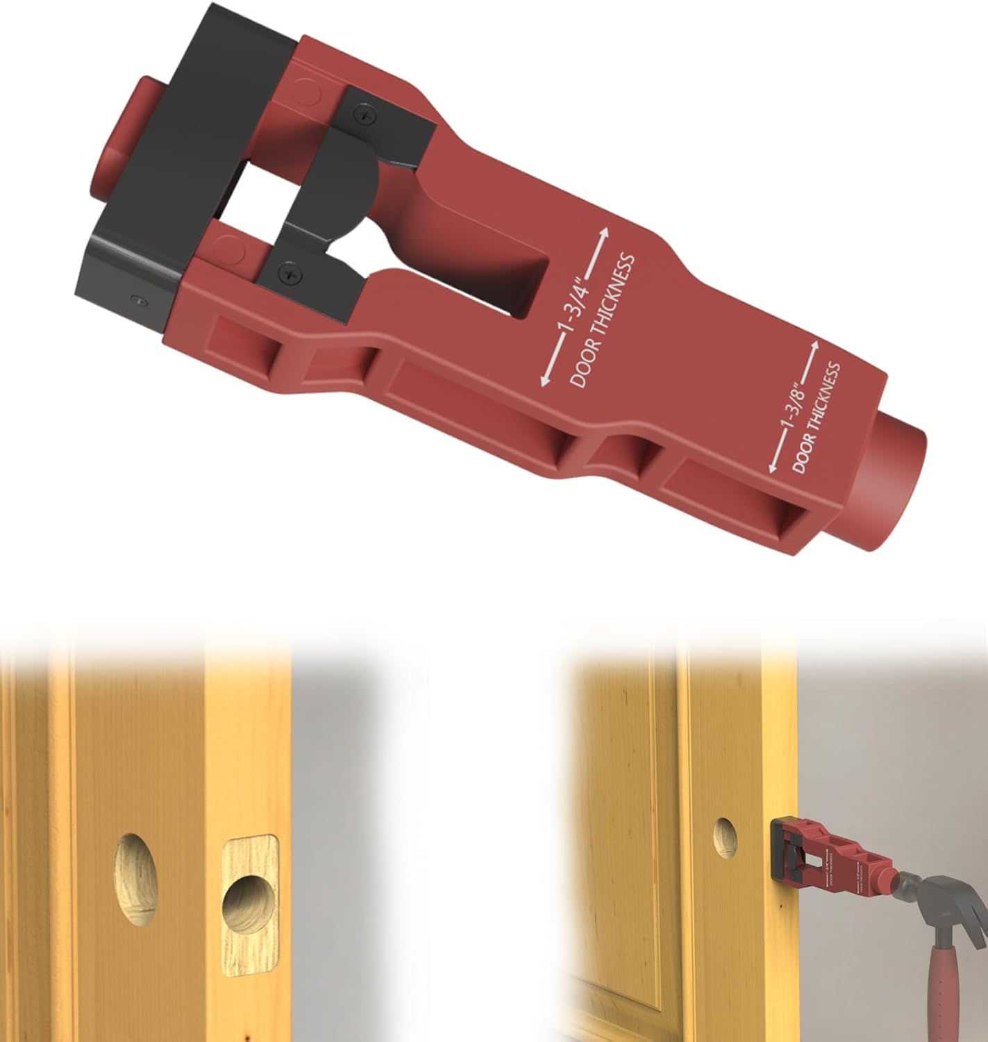 Door Latch Mortise Tool, Door Latch Installation Kit Help Remove ...