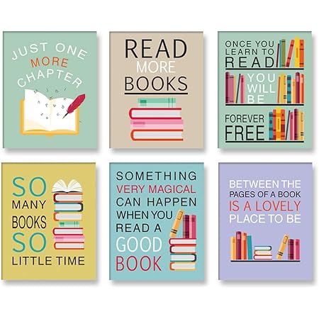 Amazon.com: Children`s Literature Inspirational Quote Nine Poster Set ...