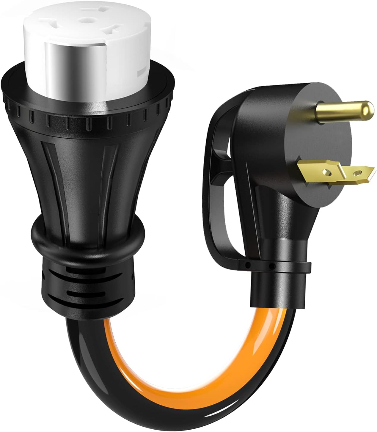 Amazon.com: RVPLAN 30 Amp to 50 Amp 110 Volt RV Adapter Cord, NEMA TT ...