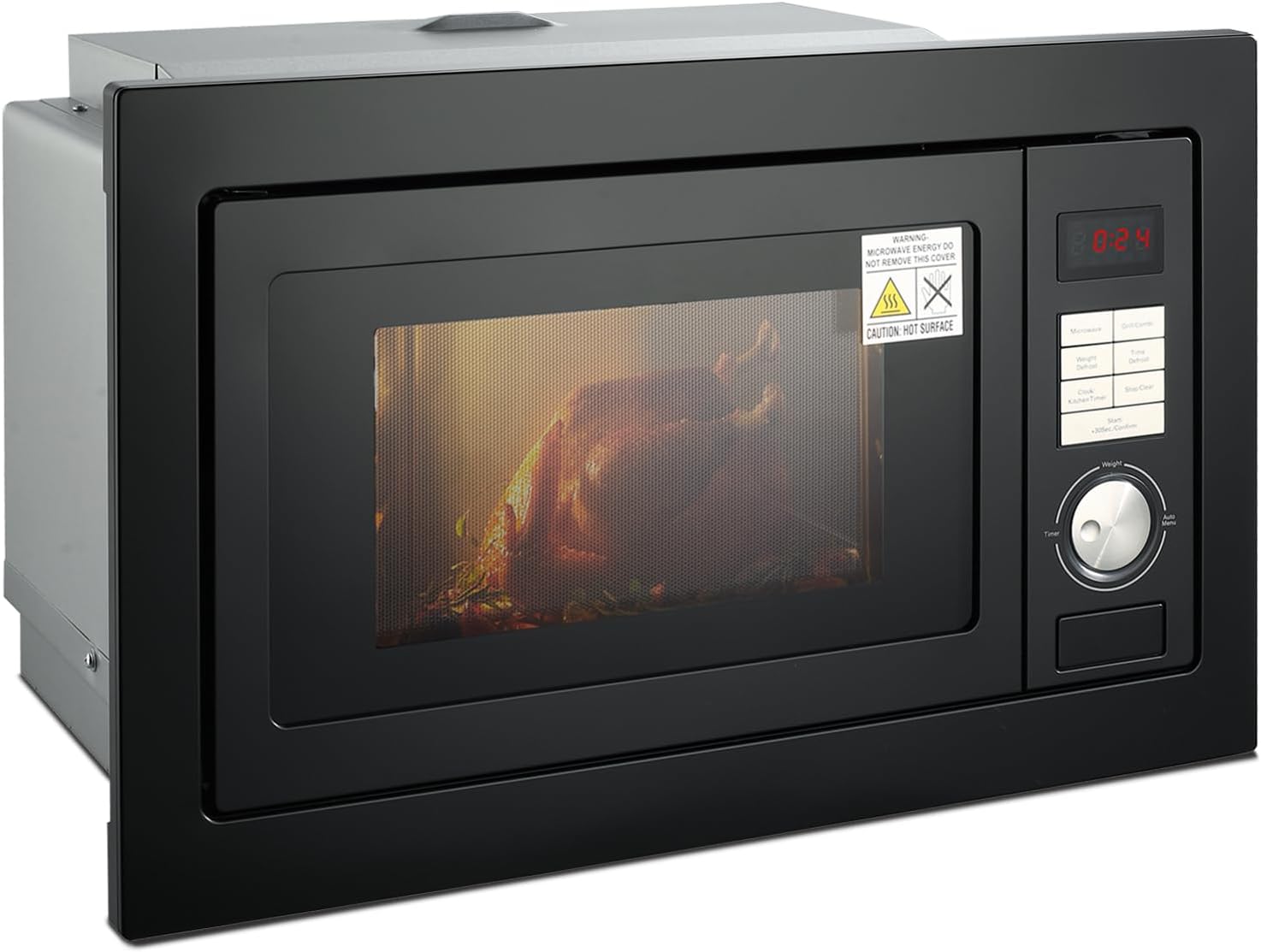 Smad 25L Built In Microwave Oven, 900W Integrated Microwave with 1000W ...
