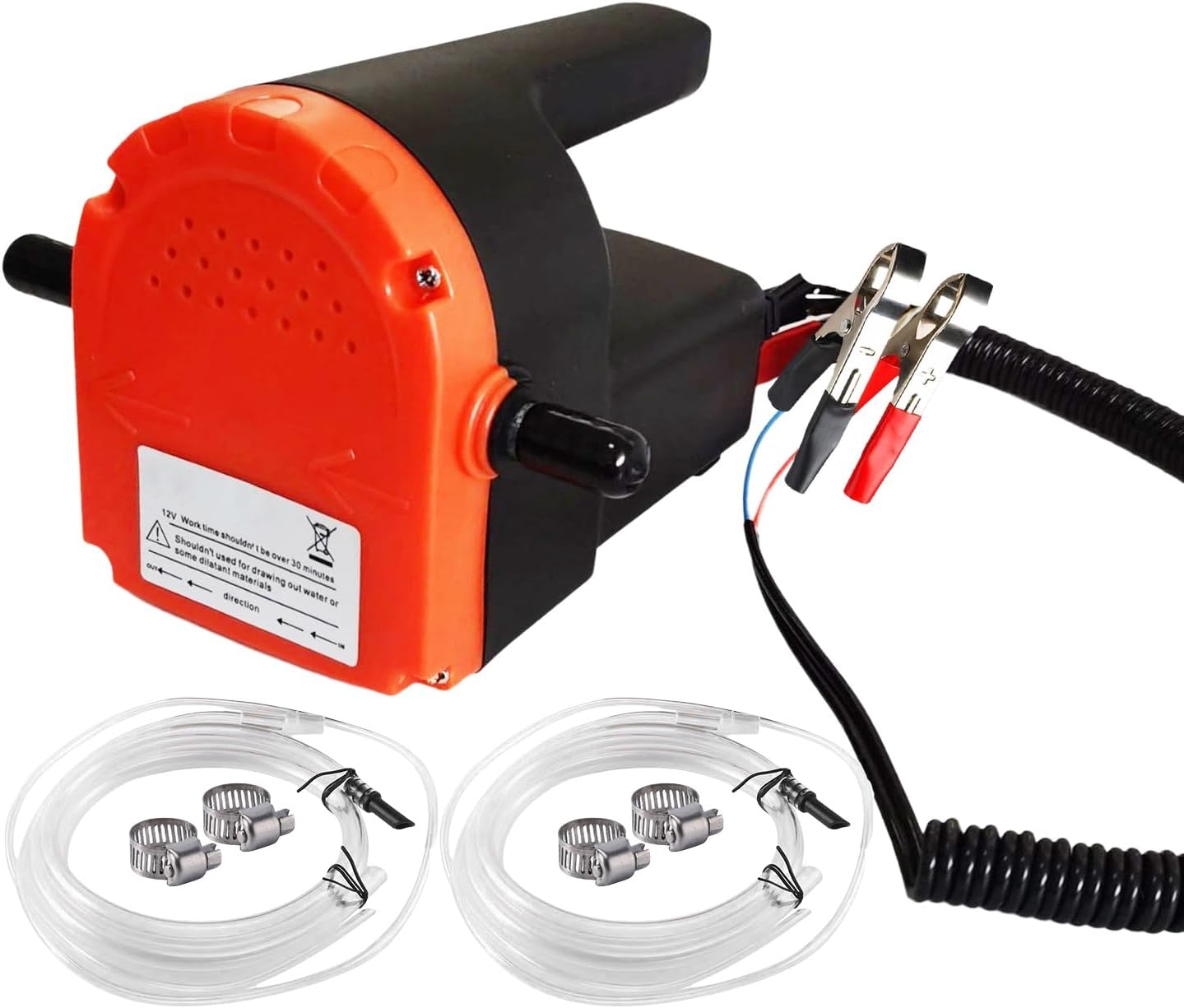Oil Change Pump, 12V 100W Electric Oil Extractor Pump, Automotive ...