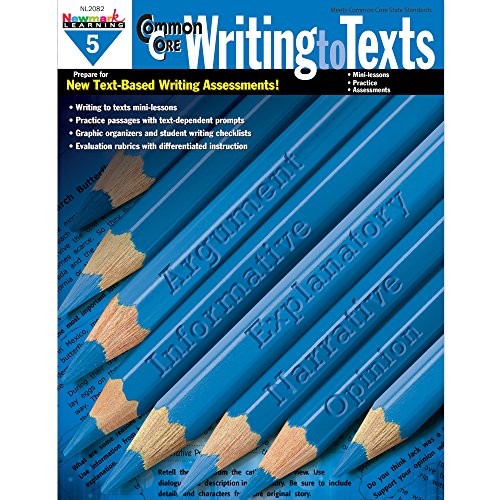 Amazon.com: Newmark Learning Grade 5 Common Core Writing to Text Book ...