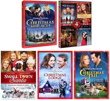 Amazon.com: Hallmark-Thomas Kinkade-Norman Rockwell 8-Movie Christmas ...