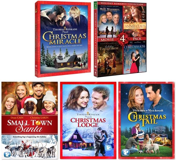 Amazon.com: Hallmark-Thomas Kinkade-Norman Rockwell 8-Movie Christmas ...