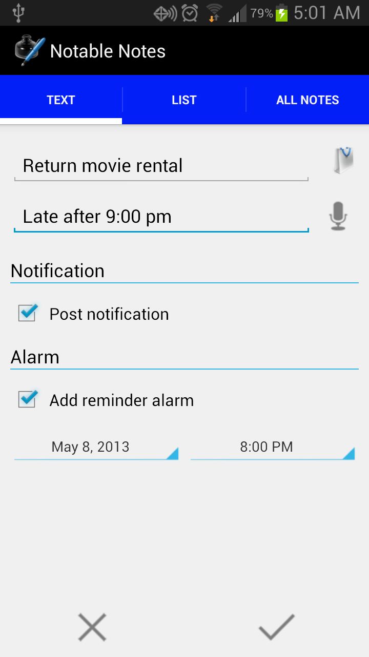 Notable Notes - App on Amazon Appstore
