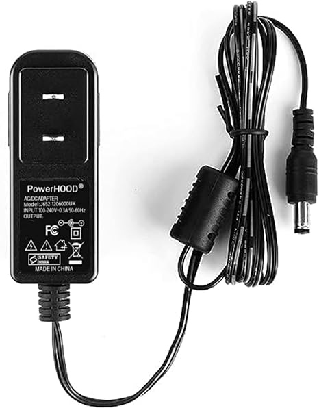 Amazon.com: PowerHOOD 12V AC/DC Adapter Compatible with Anker Soundcore ...