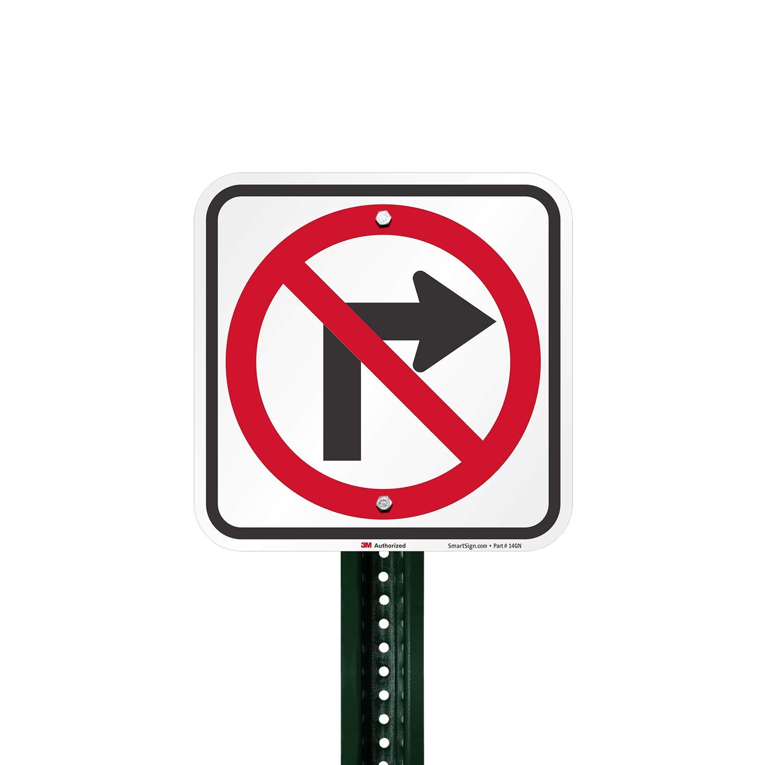 Right Turn Road Sign