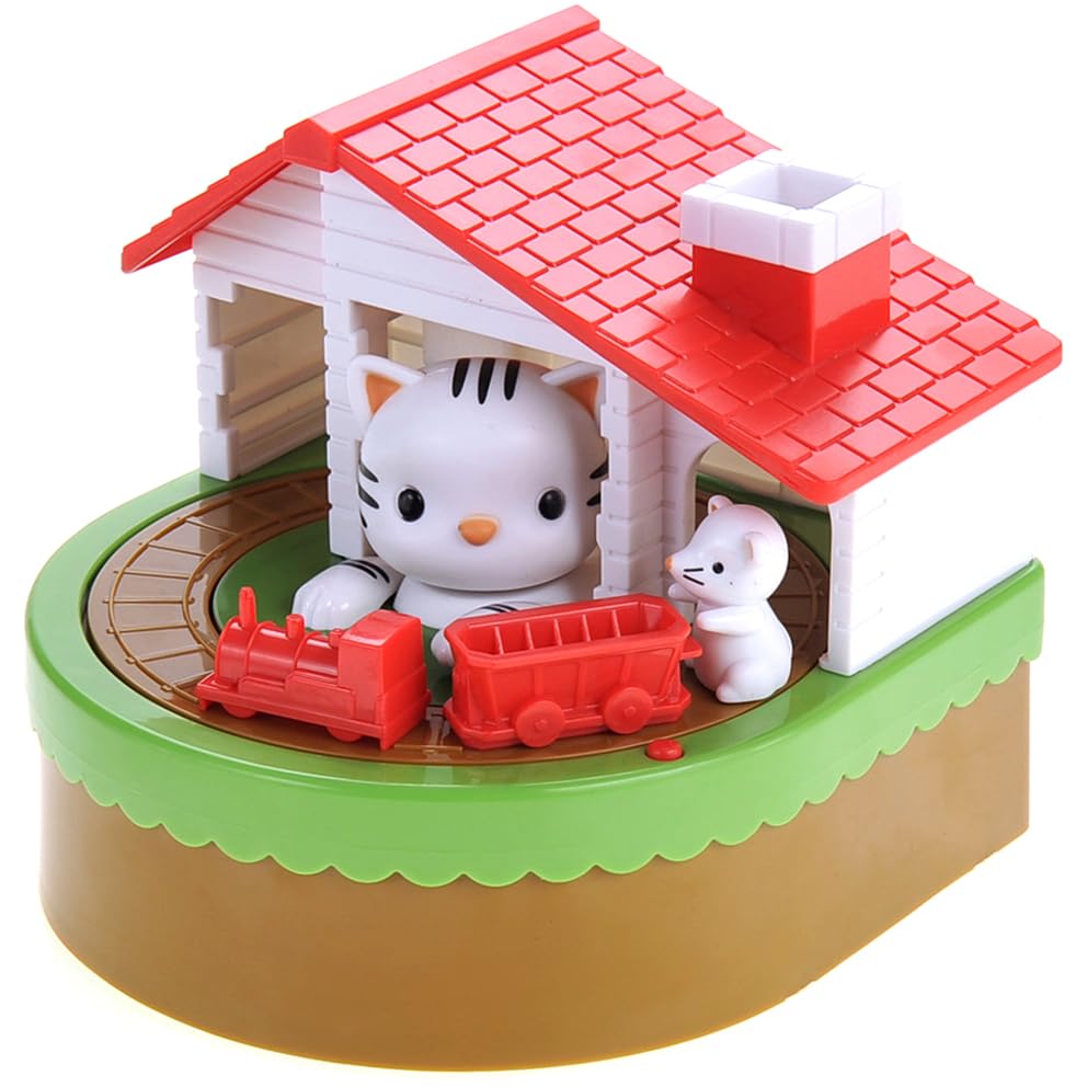Amazon.com: PowerTRC Cat & Mouse Coin Bank with Sound for Kids, Cute ...