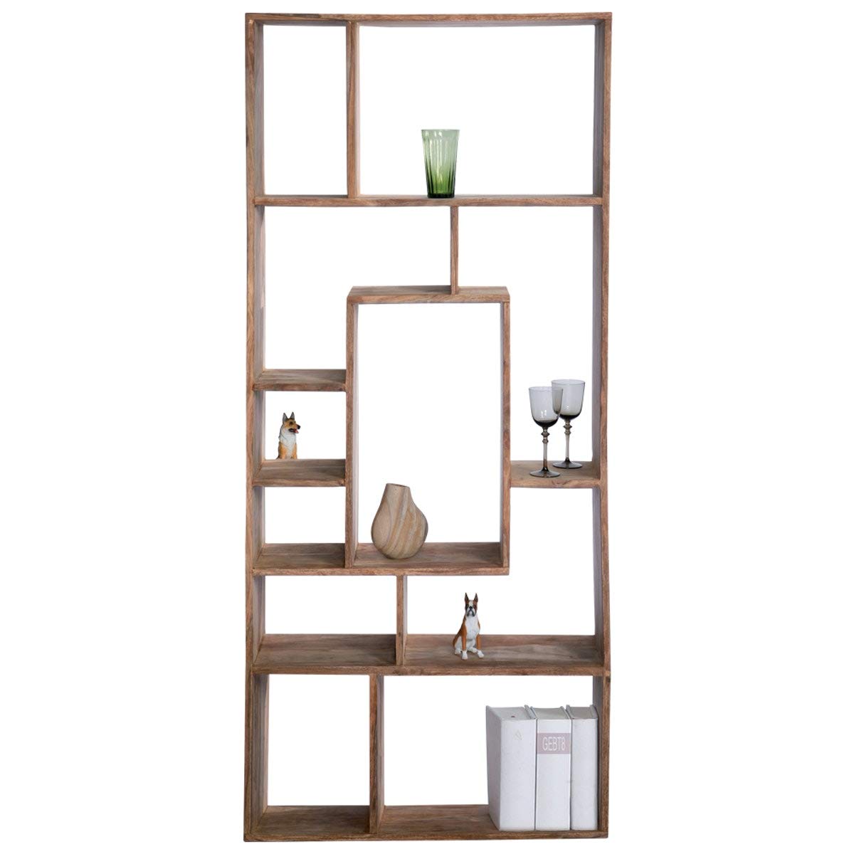 shilpi modern look standard partition with display rack (design-3 ...