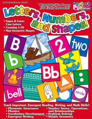 Letters, Numbers & Shapes!: Scholastic, Scholastic: 9780439500050 ...