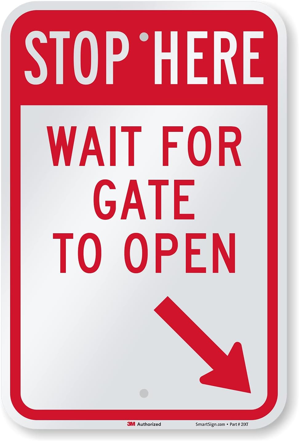 Amazon.com: Honey Dew Gifts, Stop Here Wait for Gate to Open, 9 inch by ...