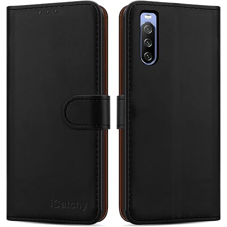 iCatchy for Sony Xperia 10V Case Leather Folio Wallet Book [RFID ...