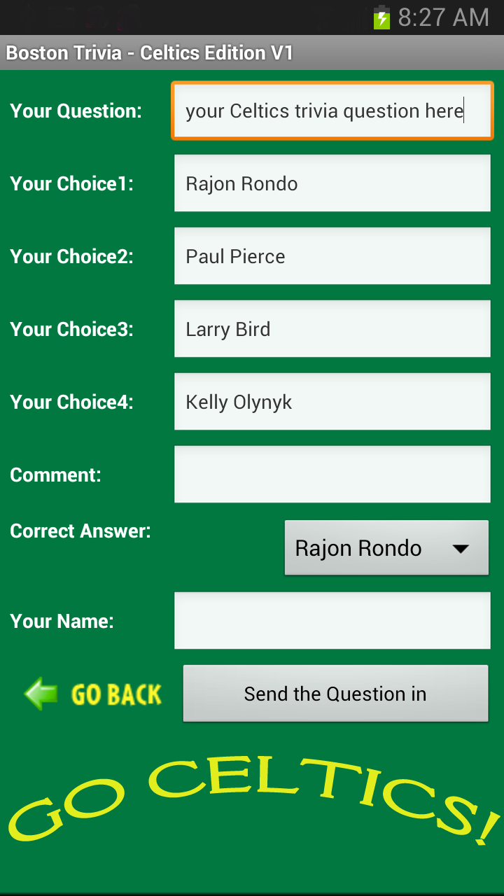 Trivia Game and Schedule for Boston Celtics Fans - App on Amazon Appstore
