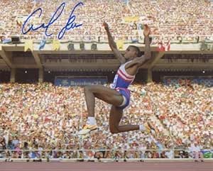 Carl Lewis Autographed 8x10 (MAB COA - CLEW8105) at Amazon's Sports ...