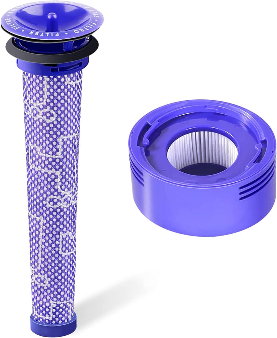 2Pack Replacement Filter Kit for Dyson V7 V8 Animal Absolute Motorhead ...