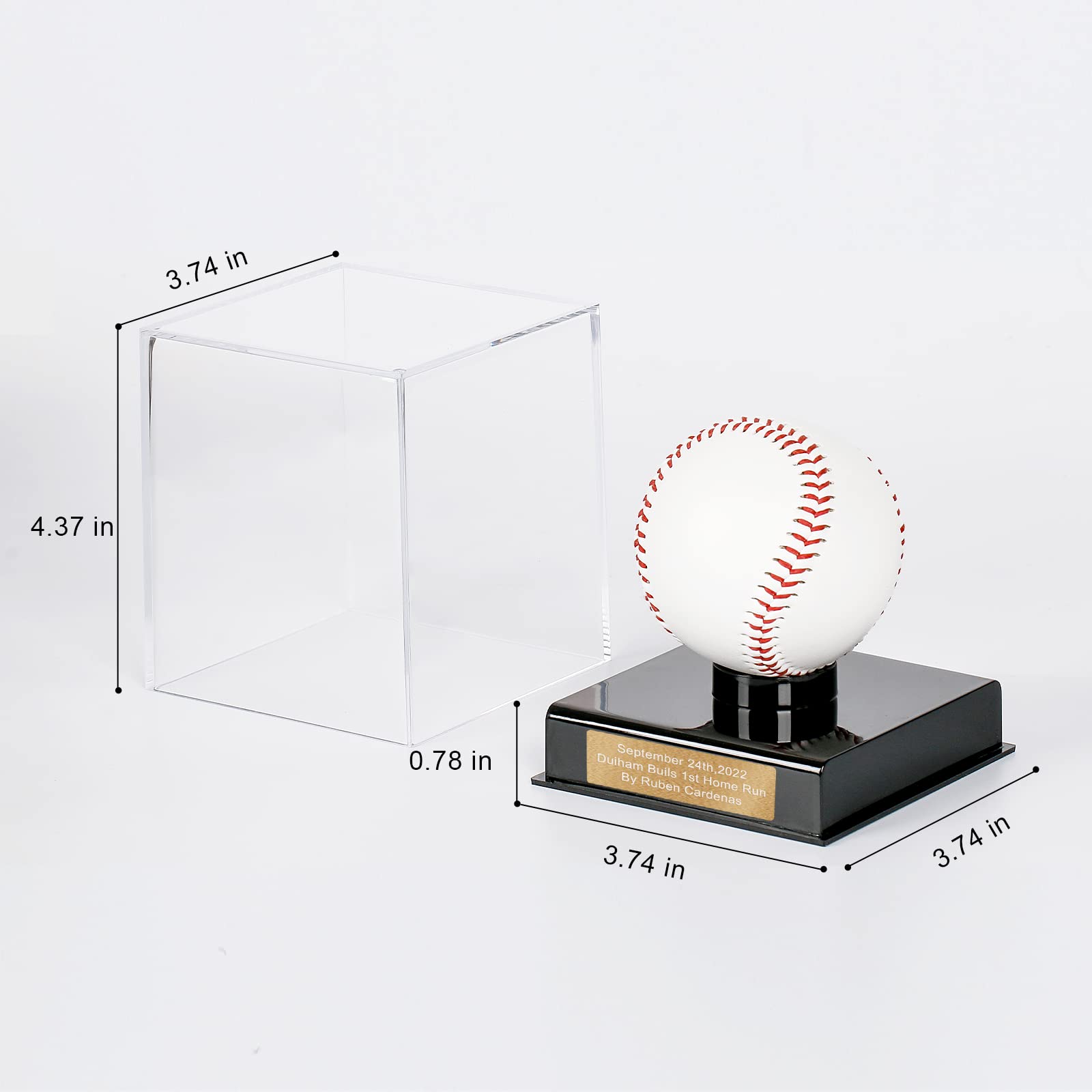 Snapklik.com : Baseball Display Case, Baseball Holder Case
