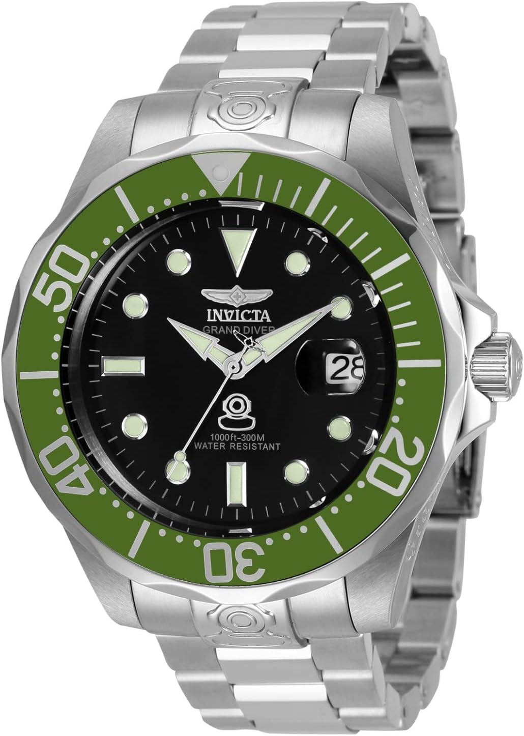 Invicta Pro Diver 3047 Reloj para Hombre, Acero Inoxidable, 47 mm ...