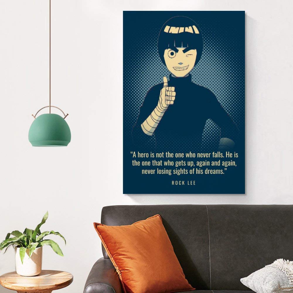 Rock Lee Quote Rock Lee Funko Japanese Signed With Quote (JSA)