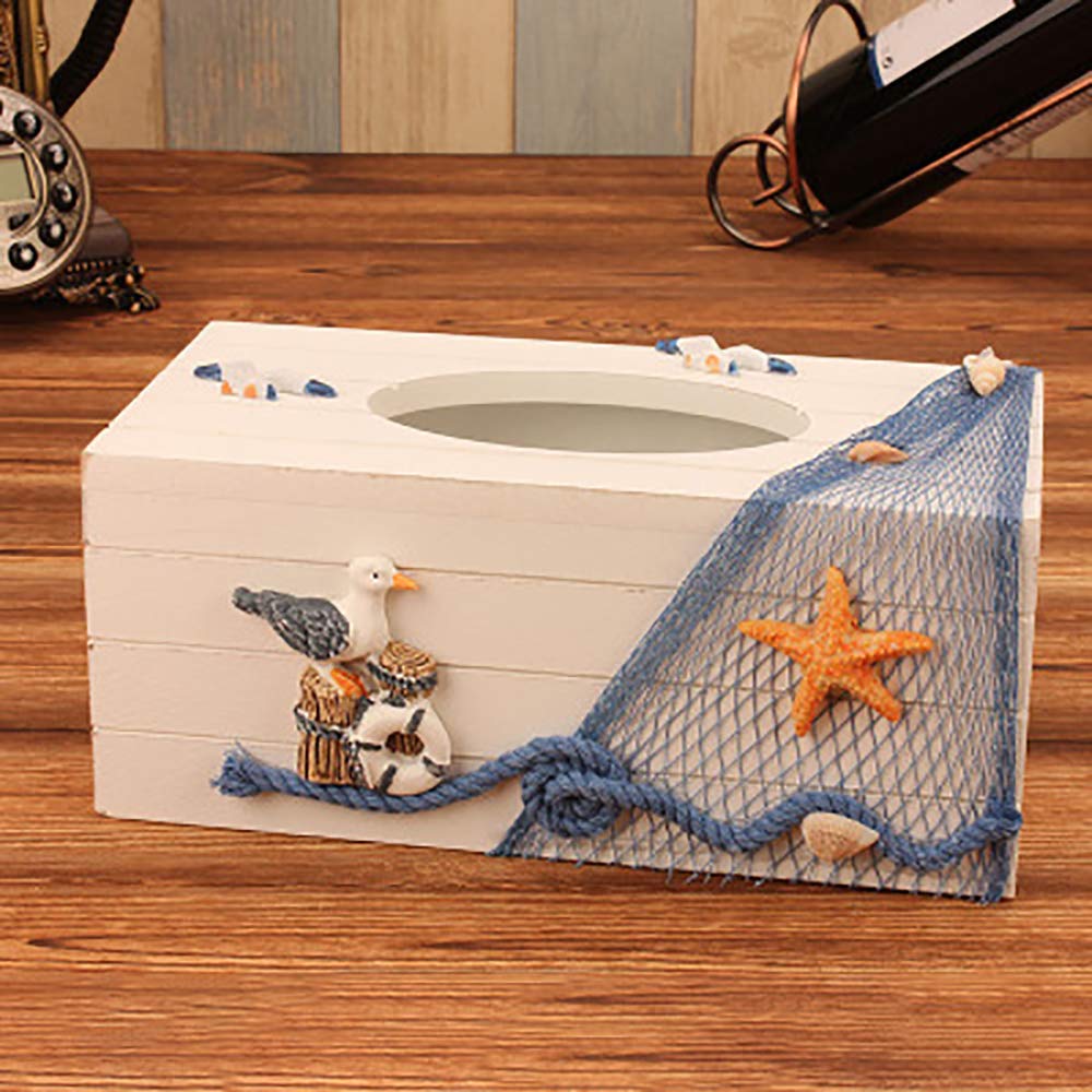 Beach Tissue Box Buy Square Tissue Box Cover Pink Ocean | Watercolour