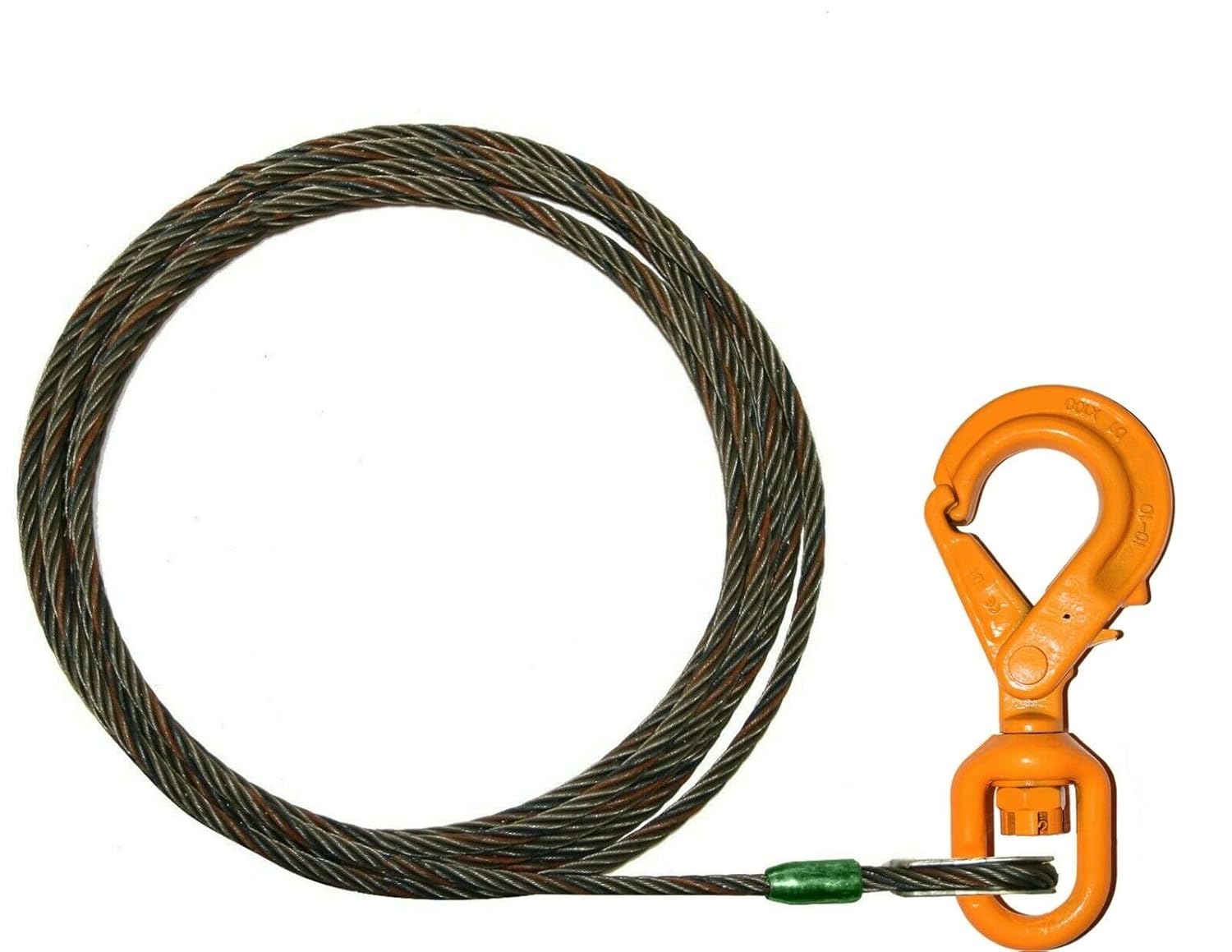 Amazon.com: 1 Pc of 1/2" x 100' Steel Core Wire Rope Winch Line Wrecker ...