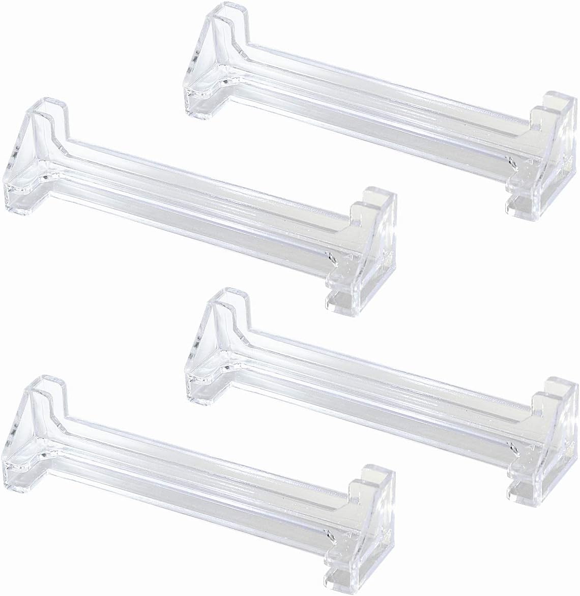 Amazon.com: 4pcs Valance Clips 3.5" Clear Vertical Blind Hidden ...