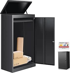 Express Package Delivery Box for Outside, Ultra Large Parcel Drop Boxes ...